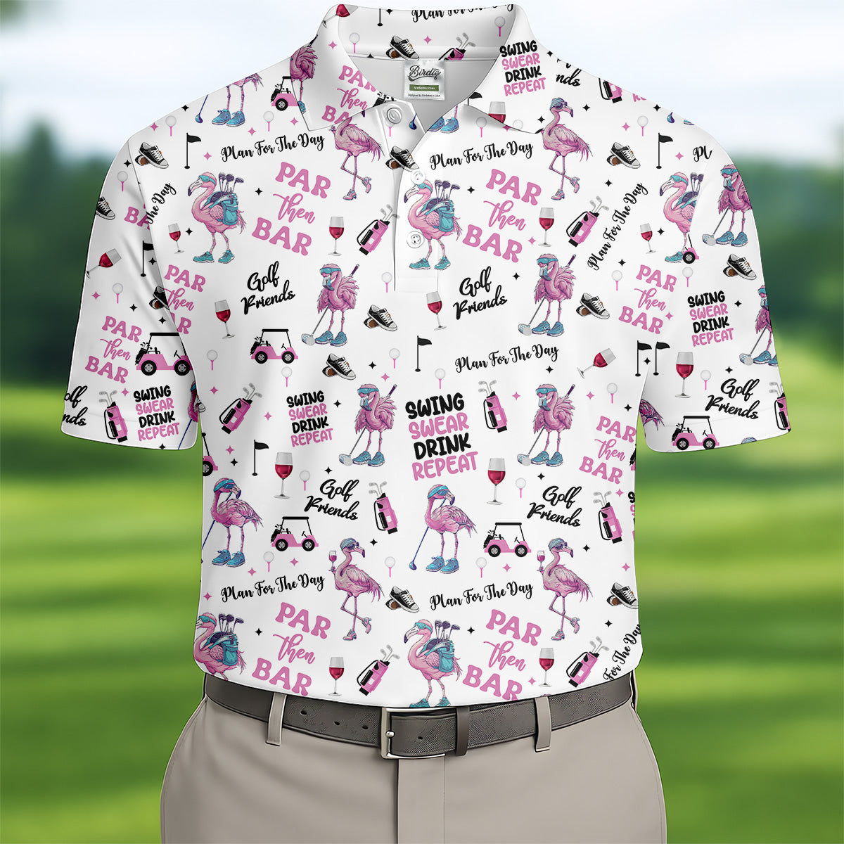 Par Then Bar Funny Golf Shirt, Couple Golf Shirt, Matching Golf Shirt ...